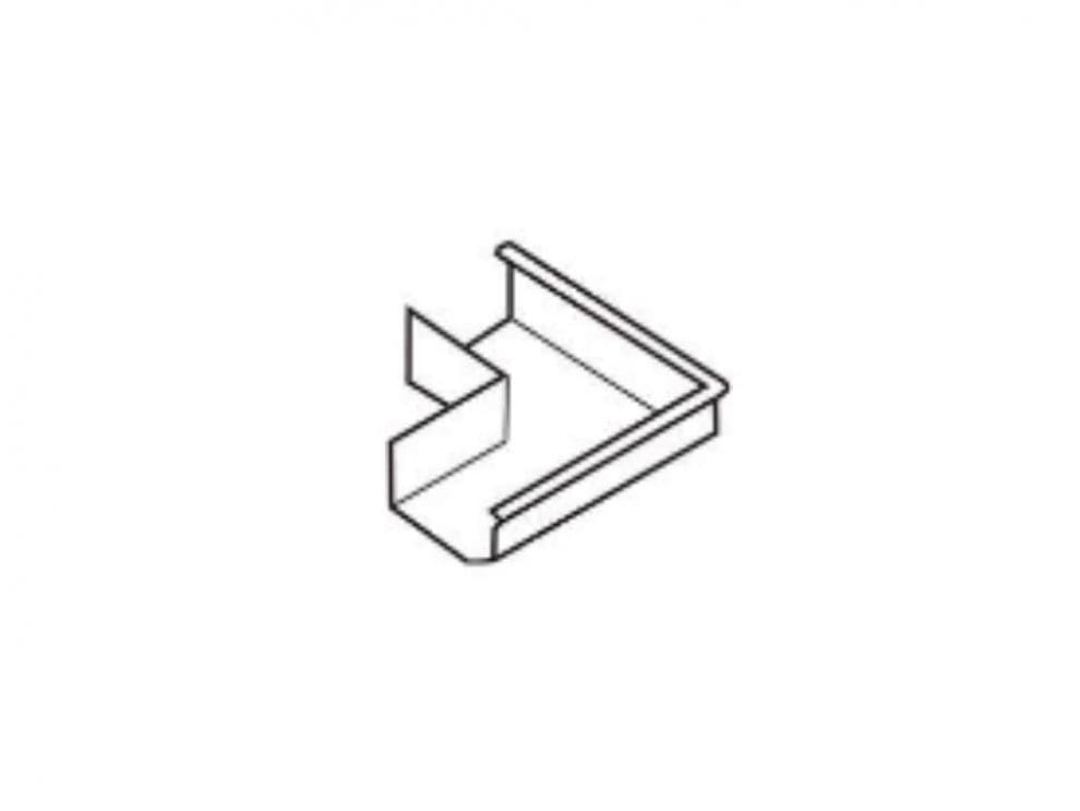 175 High Front Quad Gutter ZINCALUME®️ steel | ClickSteel