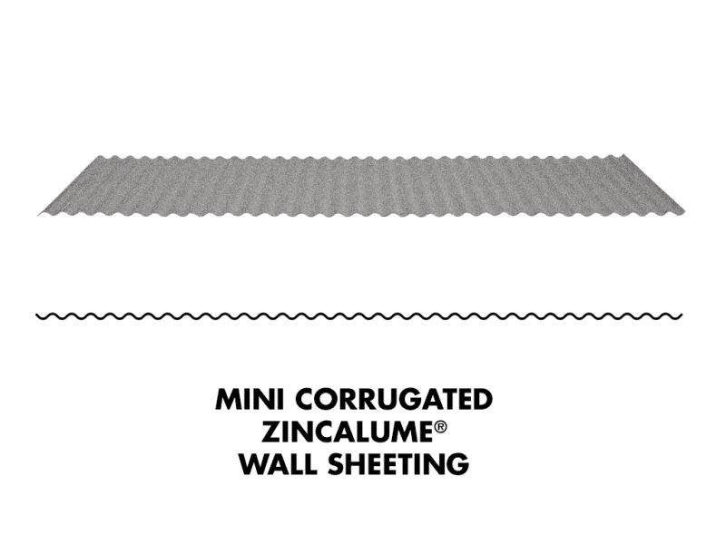 Buy Mini CORODEK Wall Sheeting | ClickSteel