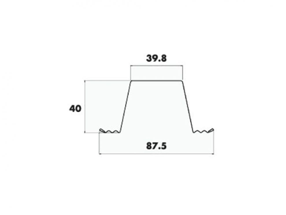 TRUECORE®️ steel Ceiling Batten 6500mm Stock Length | ClickSteel