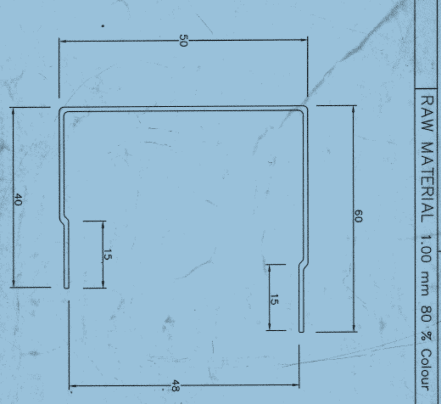RECEIVER CHANNEL 7200MM COLORBOND®️ steel | ClickSteel