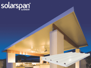 COLORBOND Insulated Sheeting SOLARSPAN | ClickSteel - Roofing