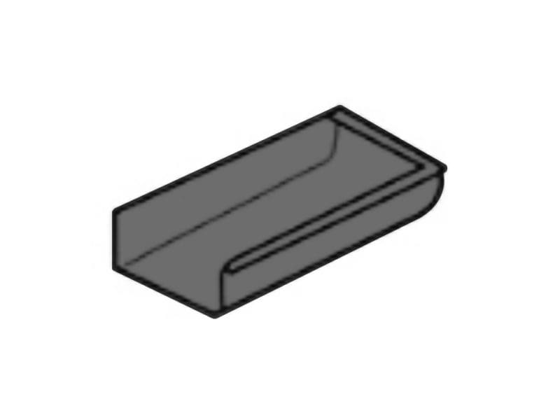 150 High Front Quad Gutter COLORBOND®️ steel | ClickSteel