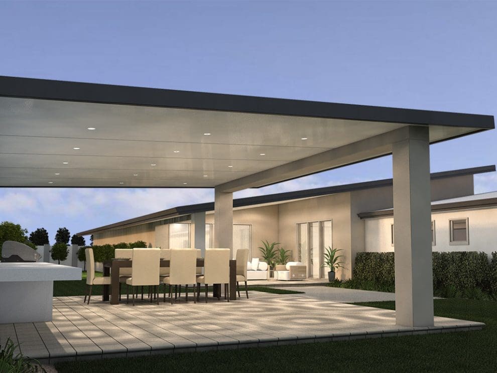 Insulated Roof Panels | COLORBOND Patios | ClickSteel