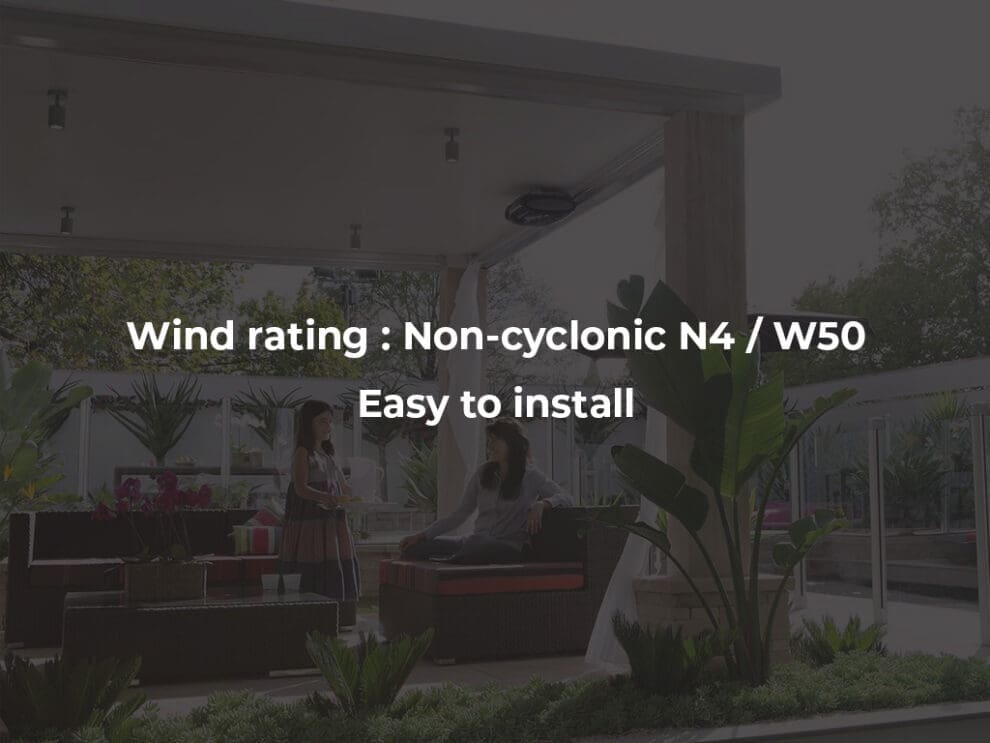 Patio / Pergola Kit - Colorbond steel Insulated Panel Roof - ClickSteel