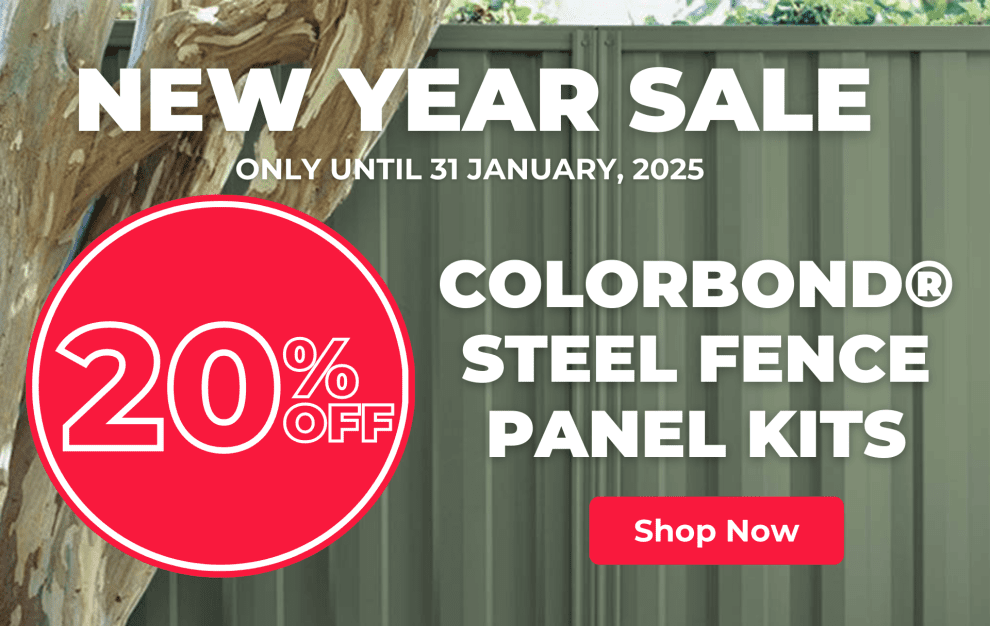 ClickSteel | Premium COLORBOND Roofing & Fencing Suppliers